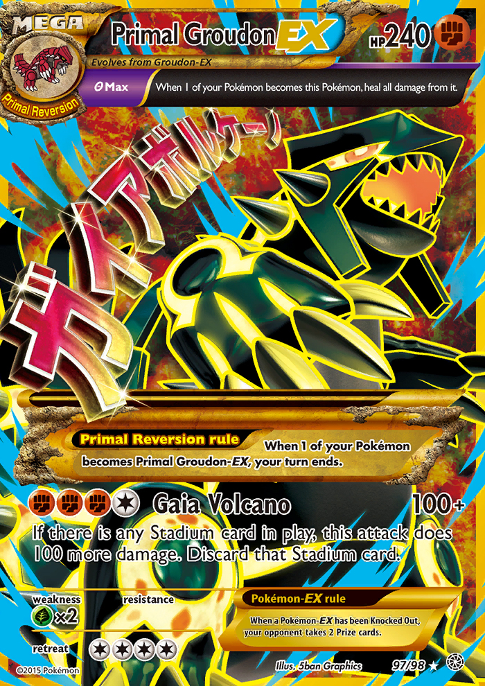 Groudon Evolution Chart